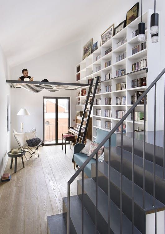 54 Modern Home Library Designs That Stand Out - DigsDigs