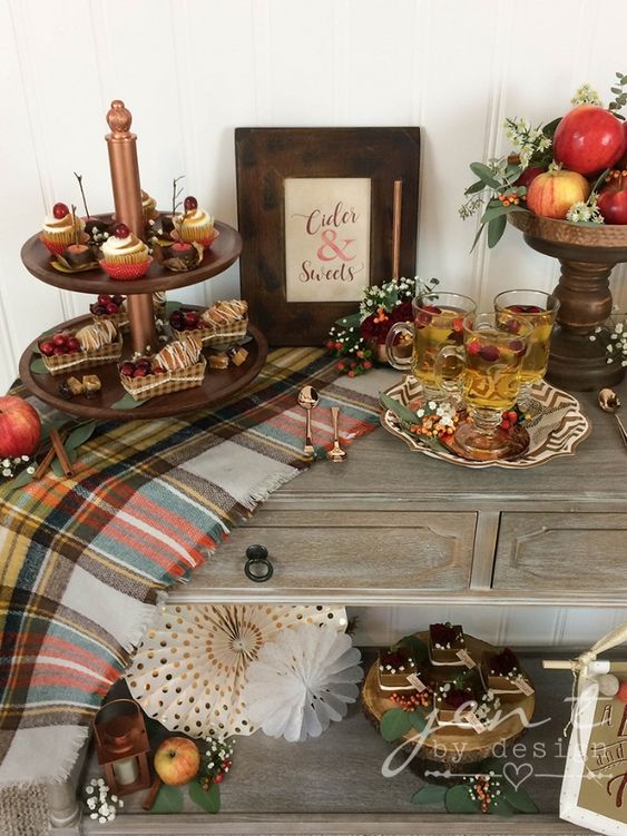 49 Warm And Cozy Plaid Décor Ideas For Thanksgiving - DigsDigs