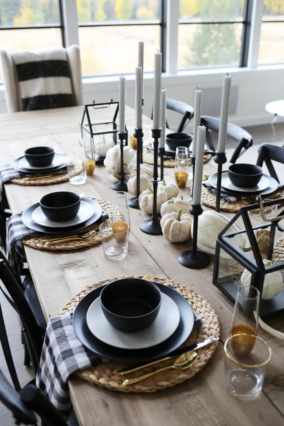 48 Modern Yet Stylish Thanksgiving Décor Ideas - DigsDigs