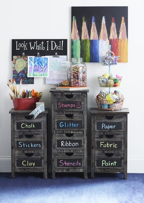 70 Ideas To Organize Your Craft Room In The Best Way - DigsDigs