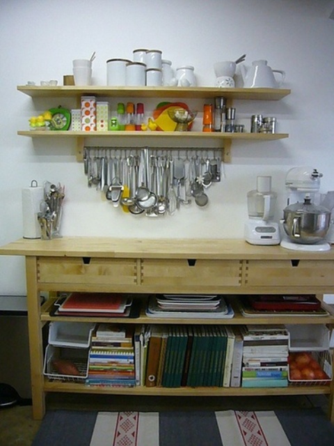 25 Ways To Use And Hack IKEA Norden Buffet - DigsDigs