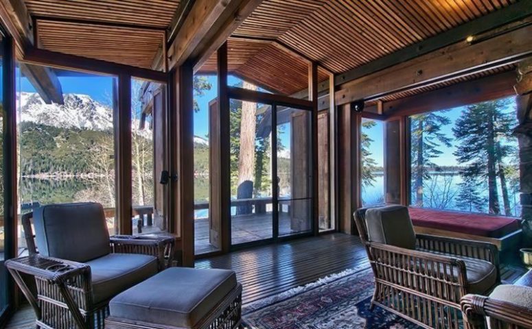 Fallen Leaf Lakefront Retreat From Bodyguard Movie - DigsDigs