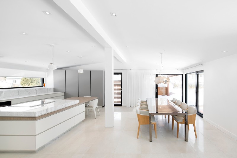 Modern Prairie Style House With Lots Of Natural Wood In Decor - DigsDigs