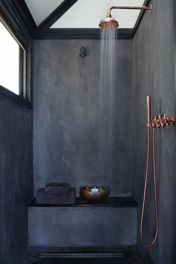 32 Dark Moody Bathroom Designs That Impress - DigsDigs