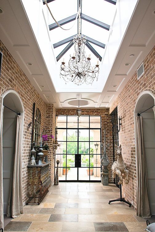 30 Trendy Brick Wall Ideas For Entryways - DigsDigs