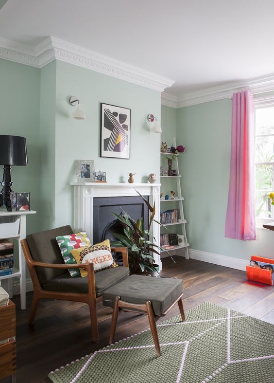 87 Green And Grey Living Room Decor Ideas - DigsDigs