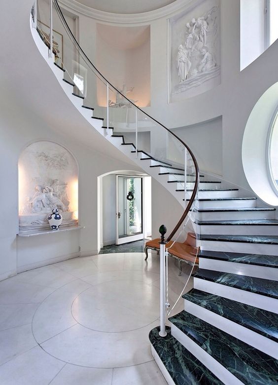 30 Stylish Staircase Handrail Ideas To Get Inspired - DigsDigs
