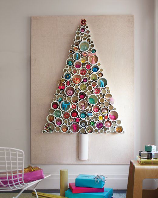 23 Whimsical Christmas Trees And Tree Décor Ideas - DigsDigs