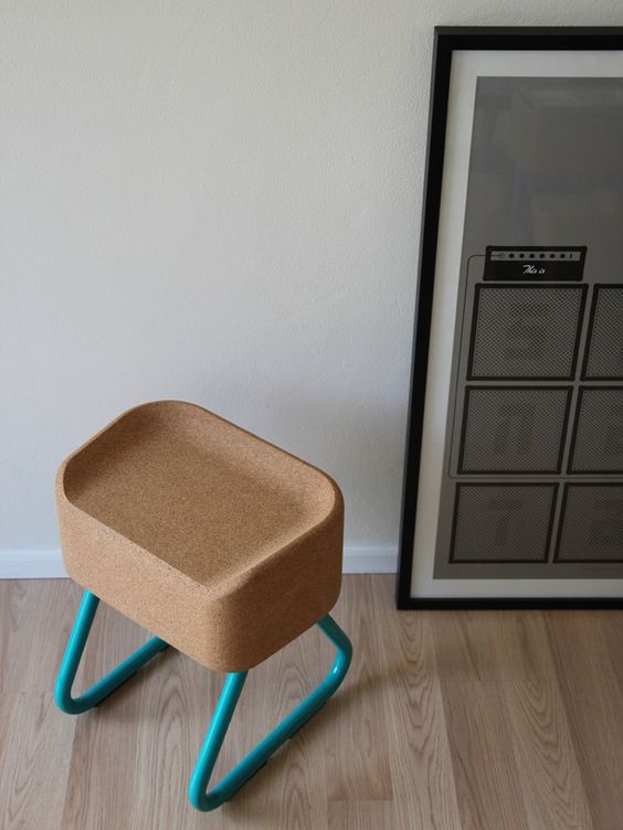 32 Cork Furniture And Accessories Ideas For Every Home - DigsDigs