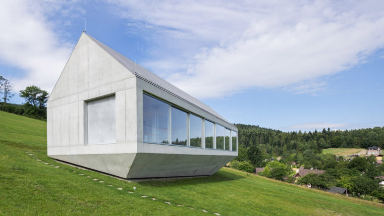 Single Story Mansion On Hill