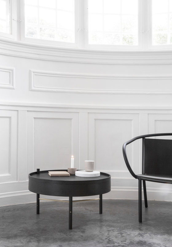 The Turning Table With A Storage Space Inside - DigsDigs