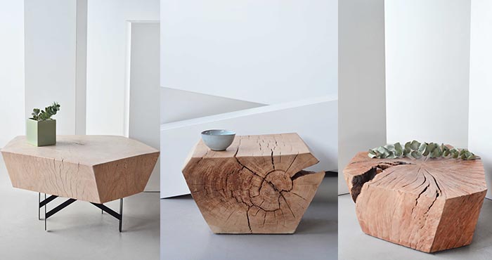 Solid Wood Side Table Colleciton By Archibold - DigsDigs