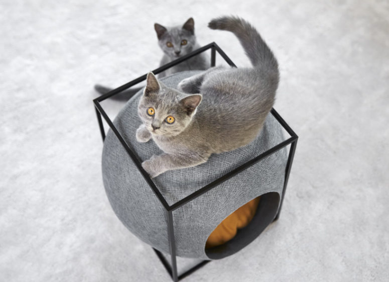 9 Coolest Cat Beds And Homes For Modern Interiors - DigsDigs