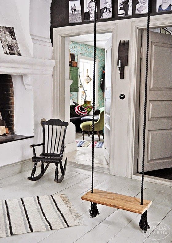 Wake Up Your Inner Child: 30 Swings For Indoors - DigsDigs