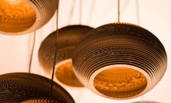 9 Cardboard Lamps And Lights To Try Right Now - DigsDigs
