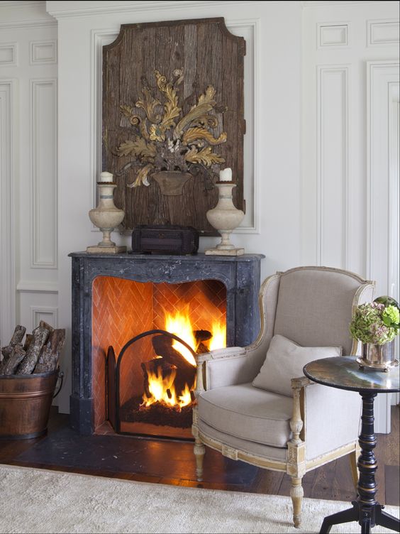How To Style An Antique Fireplace: 27 Ideas - DigsDigs