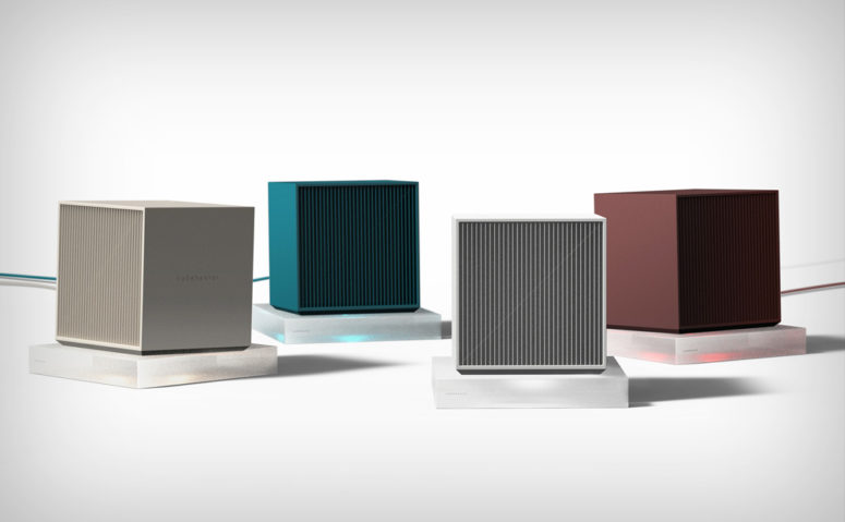 Stylish Cube Heater For Modern Spaces - DigsDigs