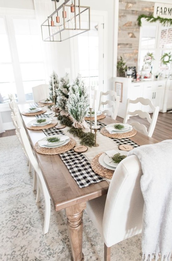 91 Cozy Farmhouse Christmas Decor Ideas - DigsDigs