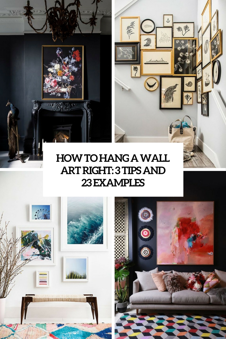 How To Hang A Wall Art Right 3 Tips And 23 Examples DigsDigs How To Hang A Wall Art Right 3 Tips And 23 Examples DigsDigs