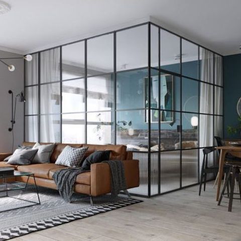 Hot Decor Trend: 21 Glass Enclosed Rooms - DigsDigs