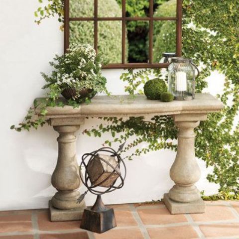 25 Fresh Spring Console Table Decor Ideas - DigsDigs
