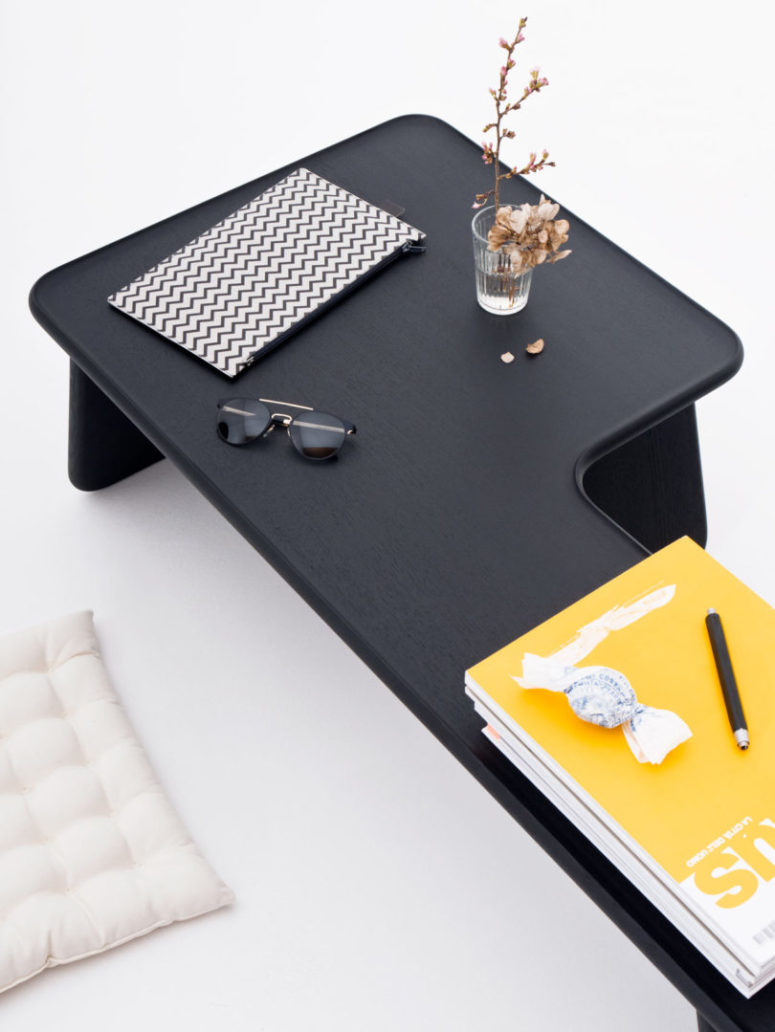Laconic Bento Tray Tables For Contemporary Spaces - DigsDigs