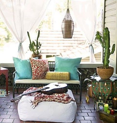23 Boho Porches You’ll Never Want To Leave - DigsDigs