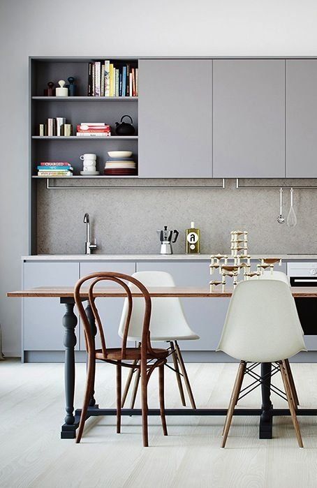 25 Concrete Kitchen Backsplashes With Pros And Cons - DigsDigs