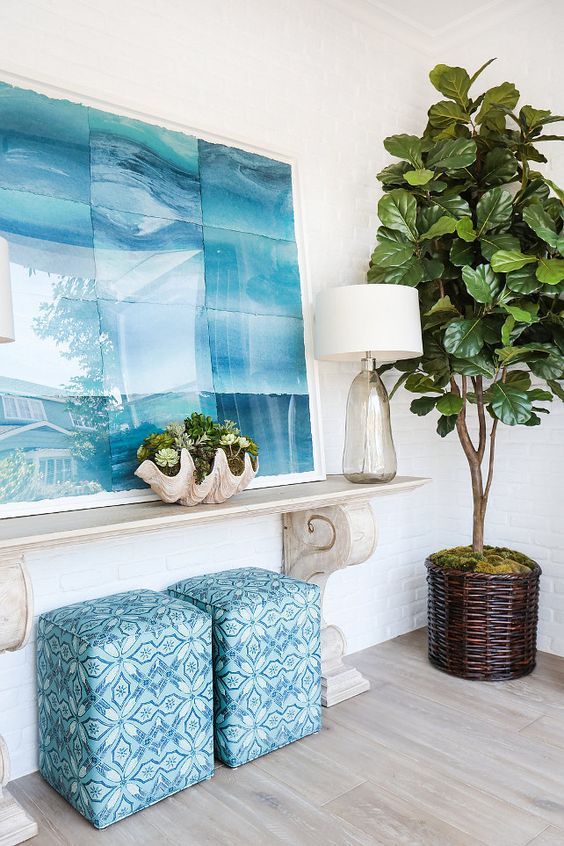 25 Ideas To Style A Beach Or Coastal Console - DigsDigs