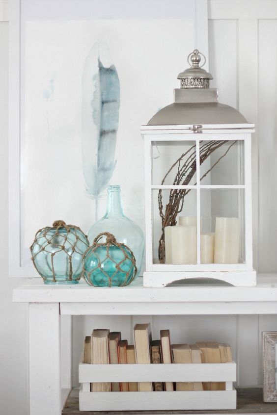 25 Ideas To Style A Beach Or Coastal Console - DigsDigs