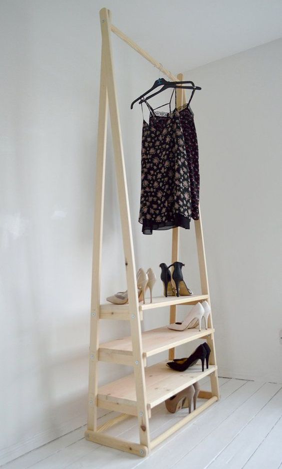 How To Store Clothes Without Wardrobes: 25 Ideas - DigsDigs