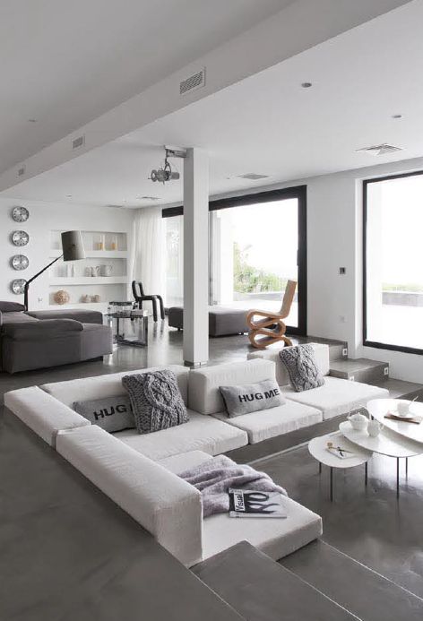 25 Sunken Living Room And Lounge Ideas To Try - DigsDigs