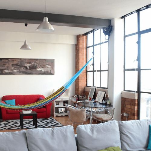 25 Relaxing Ideas To Rock A Hammock Indoors - DigsDigs