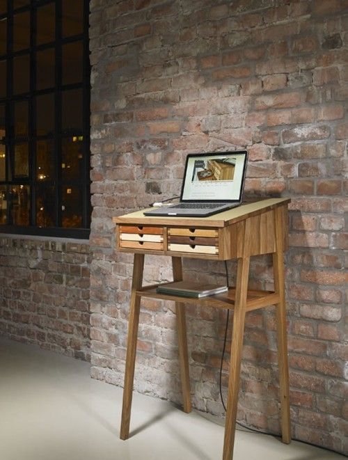Standing Desks: 3 Tips And 23 Cool Examples - DigsDigs