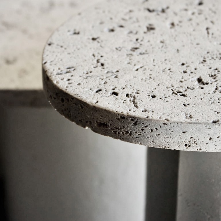 Eco-Friendly Side Tables Of Paper And Stone - DigsDigs