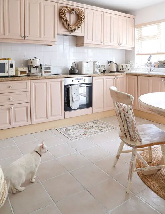 100 Pink Kitchens That Look Absolutely Gorgeous - DigsDigs