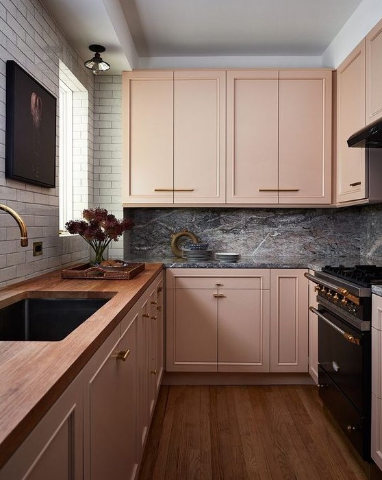 100 Pink Kitchens That Look Absolutely Gorgeous - DigsDigs