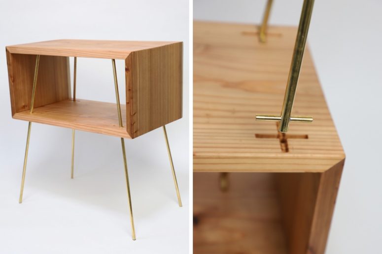 Simple Yet Genius TEN Side Table - DigsDigs