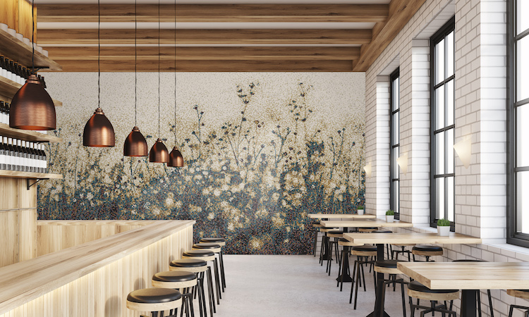 Flourish Mosaic Tile Collection Inspired By Nature - DigsDigs