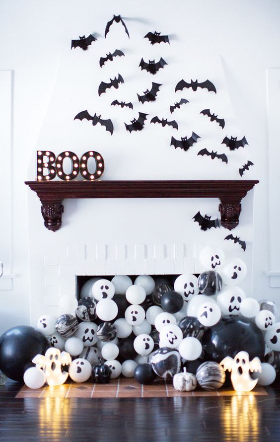 25 Stylish Modern Halloween Decor Ideas - DigsDigs