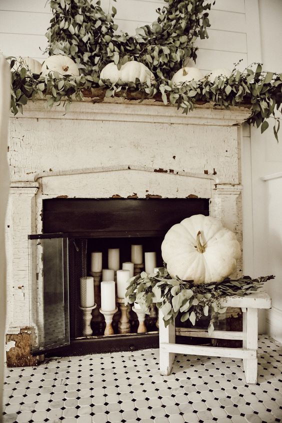 25 Neutral Thanksgiving Home Decor Ideas - DigsDigs