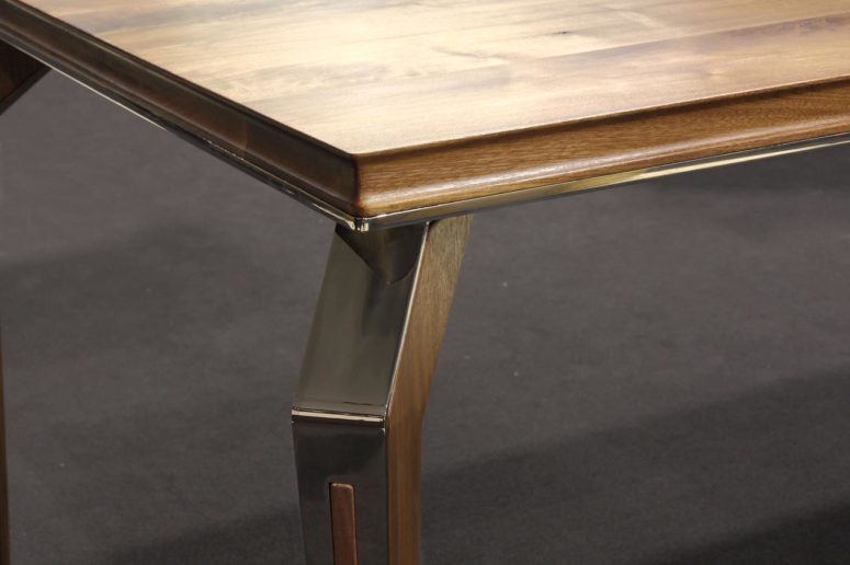 Luxury Handmade Dining Tables With Sharp Angles - DigsDigs