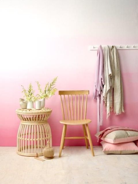Enjoy The Color: 25 Ombre Home Decor Ideas - DigsDigs