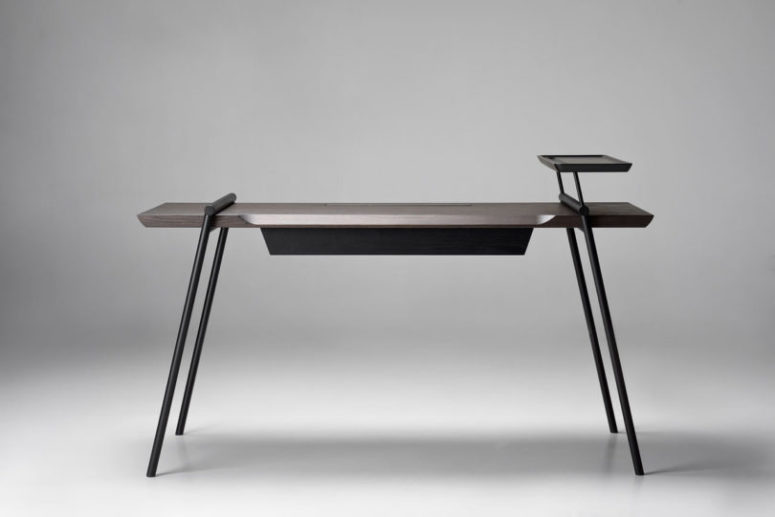 Modern And Sophisticated DUOO Writing Desk - DigsDigs