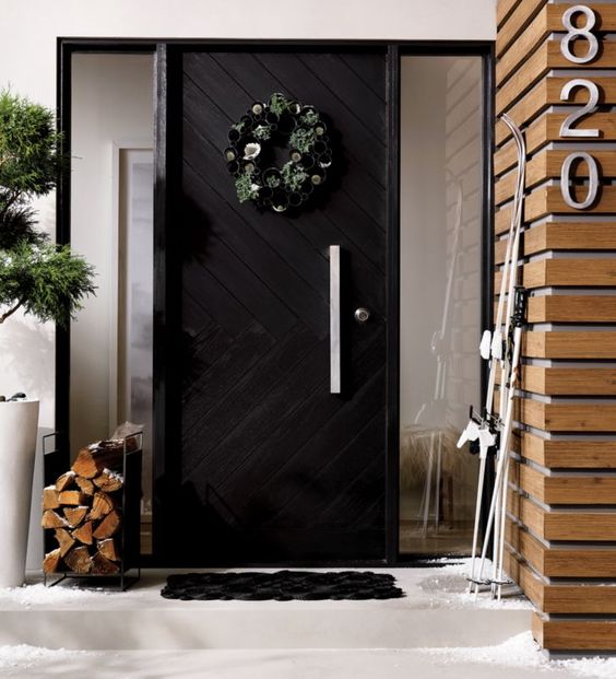 25 Modern House Number Designs You May Steal - DigsDigs