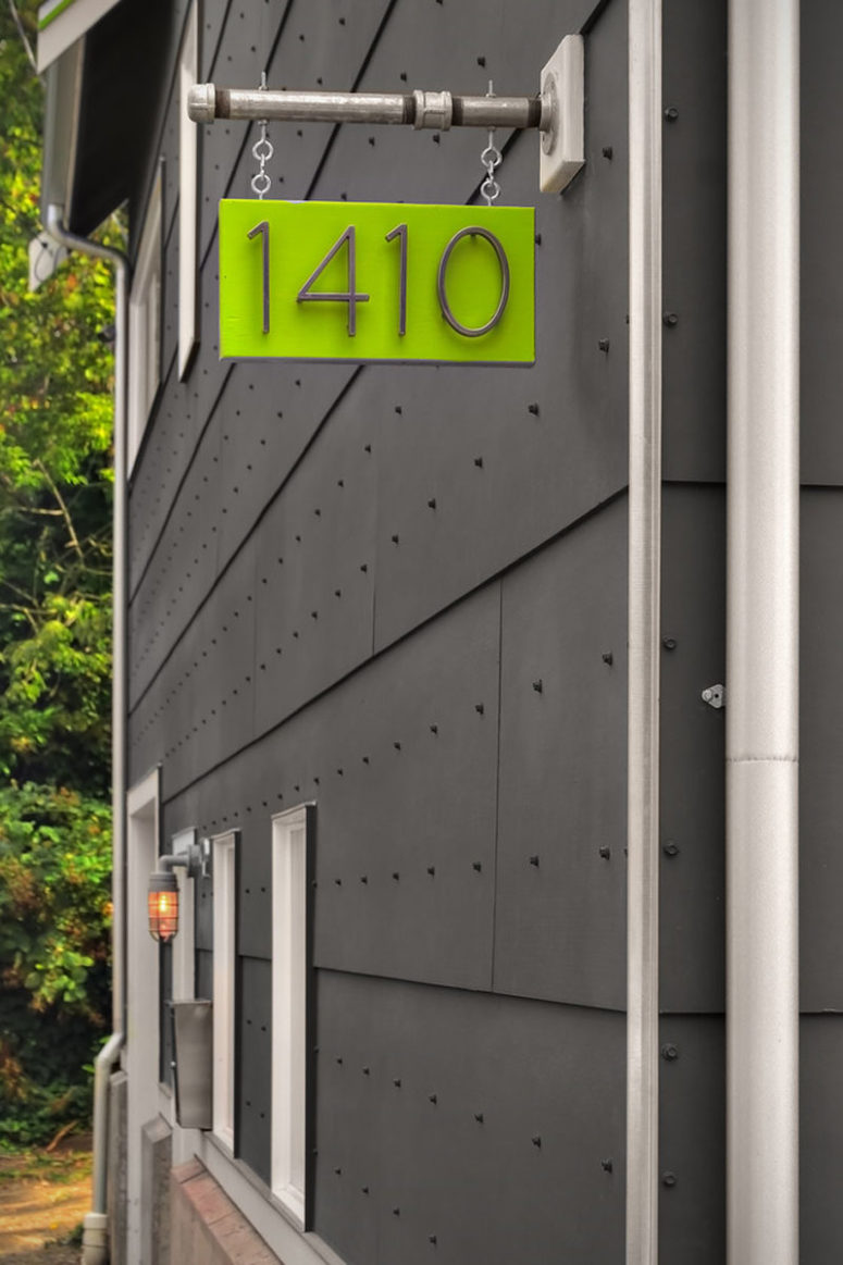 25 Modern House Number Designs You May Steal - DigsDigs