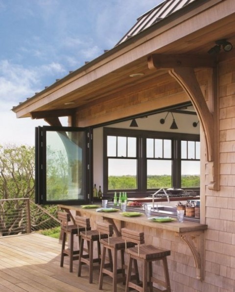 27 Trendy Outdoor Pass Through Window Ideas - DigsDigs