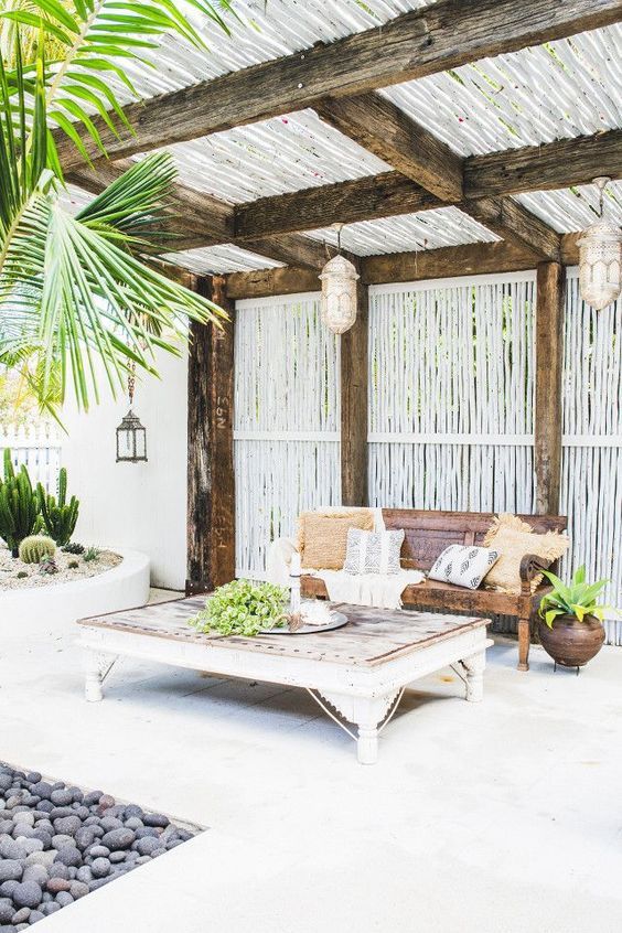 25 Tropical Patio, Balcony And Terrace Designs - DigsDigs