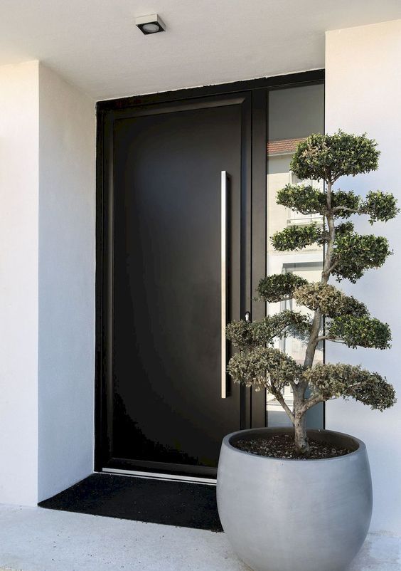25 Chic And Bold Front Door Planter Ideas DigsDigs 25 Chic And Bold Front Door Planter Ideas DigsDigs