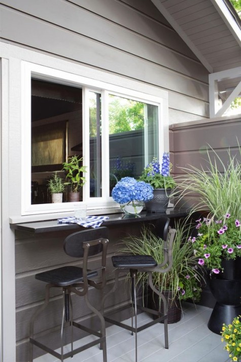 27 Trendy Outdoor Pass Through Window Ideas - DigsDigs
